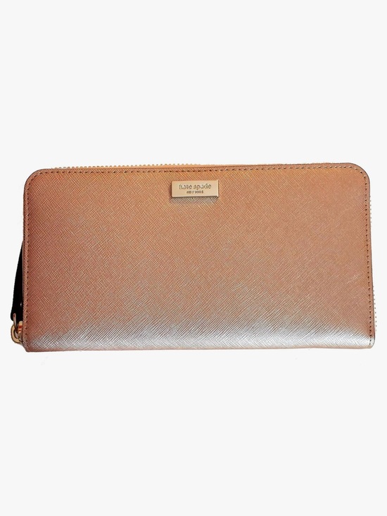 kate spade | Bags | Kate Spade New York Neda Laurel Way Wallet Rosegold ...